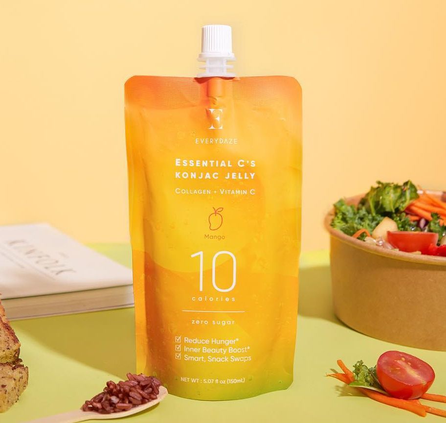 Thạch Collagen Hyaluronic Acid Vitamin C Jelly Nhật Bản Cấp Nước Đẹp Da Hộp 31 Gói - Vị Trái Lê ...