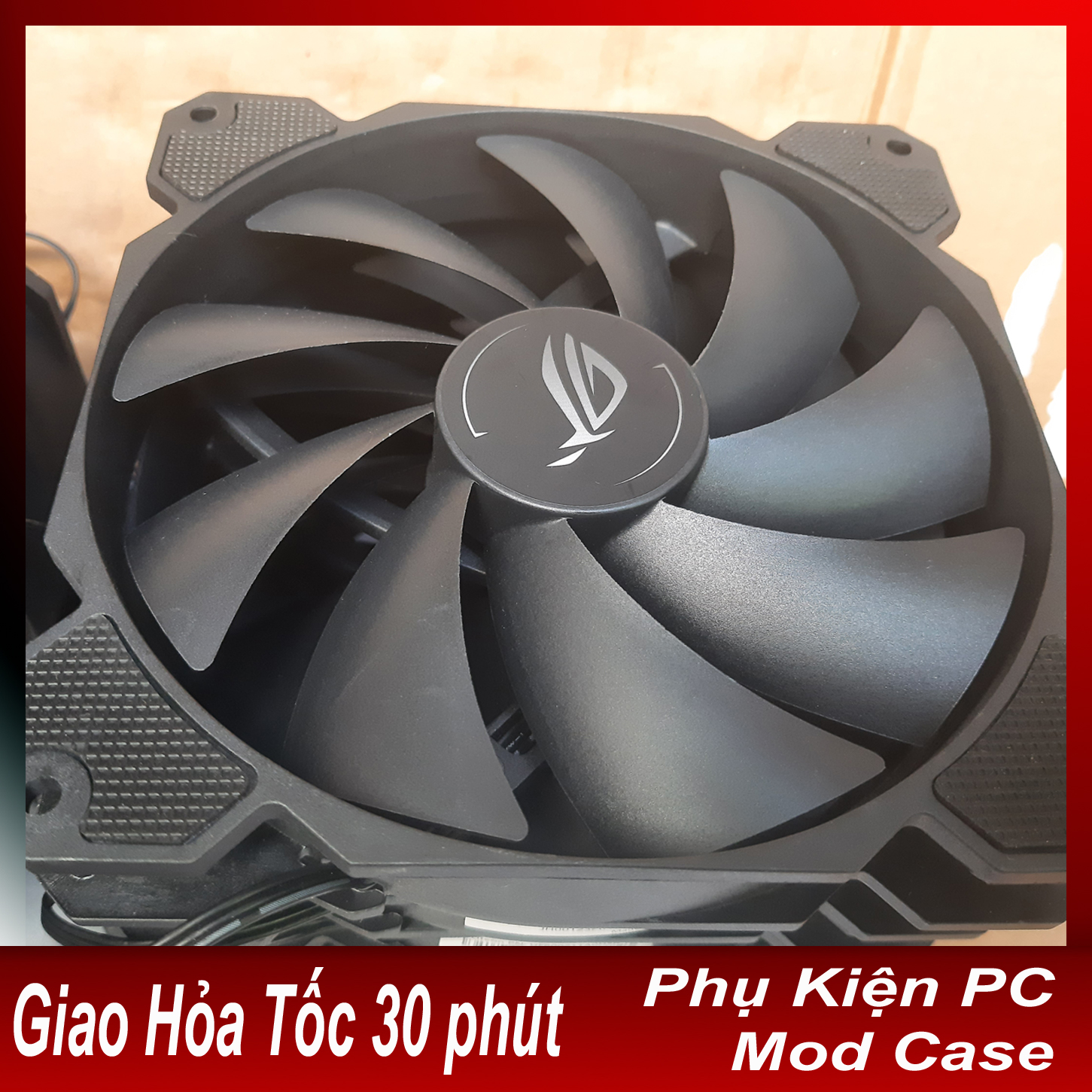 Quạt Tản nhiệt PC Asus Rog 140 x 140 x 25mm Chính hãng Tháo Case HELIOS ...