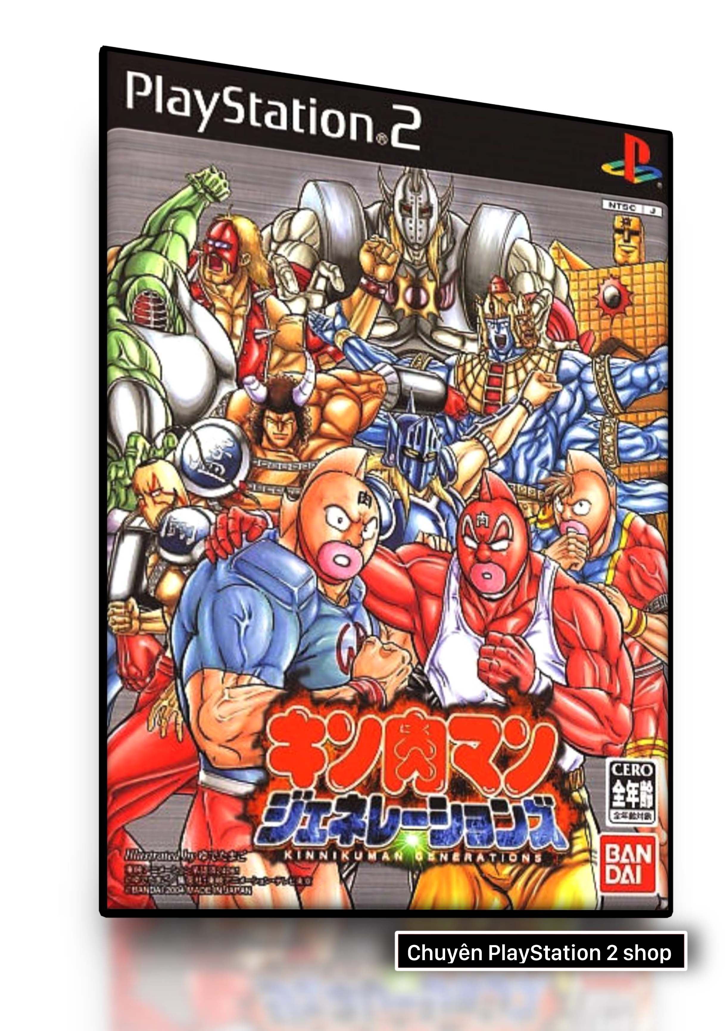 Đĩa game PS2, Kinnikuman Generations (Japan) (Đô vật) cho máy game PS2 ...