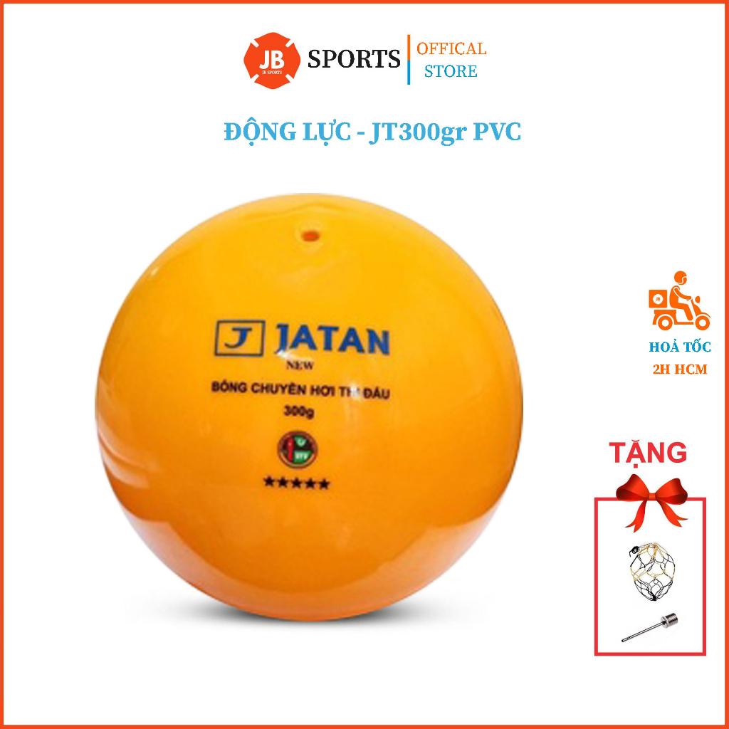 Quả Bóng Chuyền Động Lực Jatan 300g - Tiêu Chuẩn Thi Đấu - Tặng Kèm Kim ...