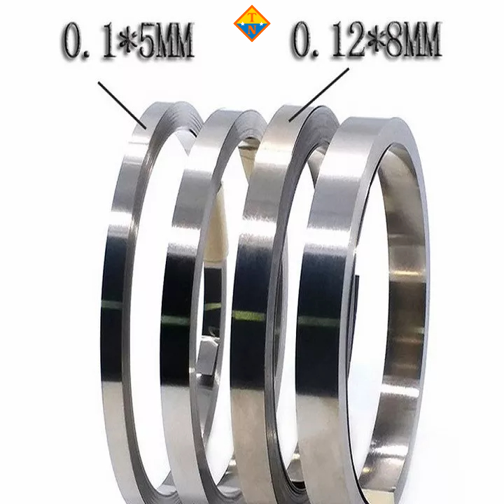 Kẽm hàn Cell pin dây niken hàn pin cuộn 10M dầy 0.1mm đến 0.15mm - MixASale