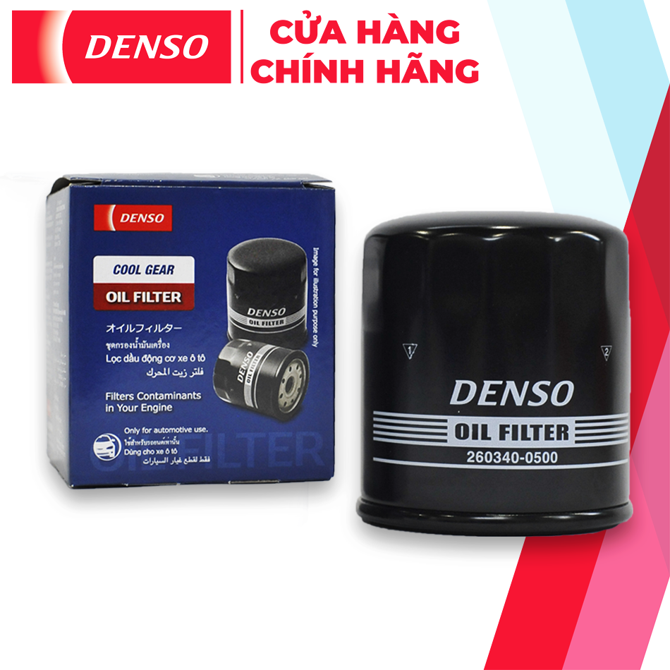 Lọc Dầu Sắt 0500 DENSO Cool Gear Lọc Cặn, Tạp Chất Trong Dầu Nhờn Động ...