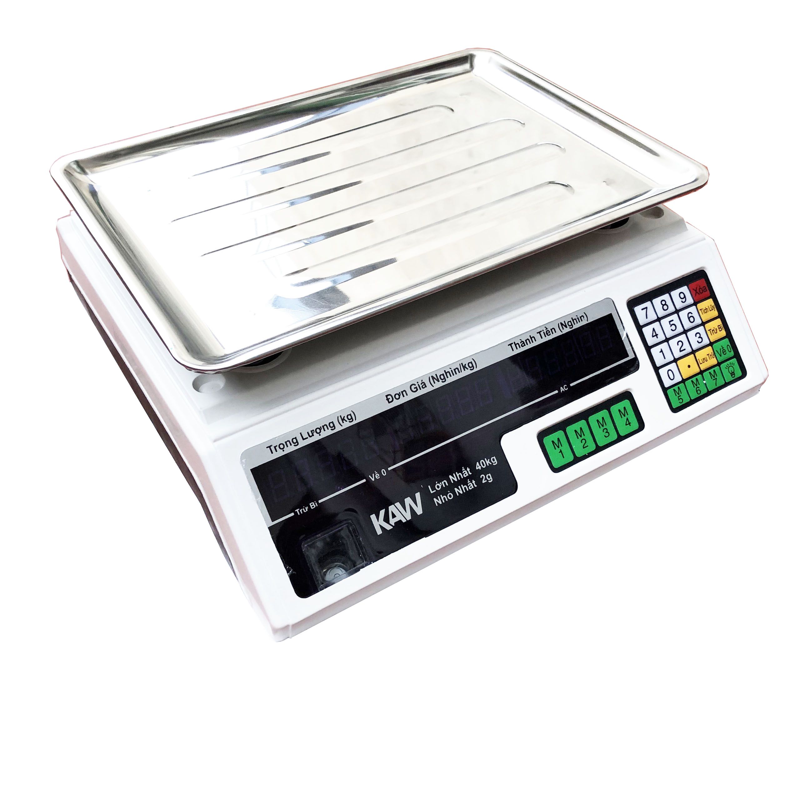 Cân điện tử tính tiền hàng 40kg/2gam UTE KAW, Cân điện tử tính tiền Hàn ...