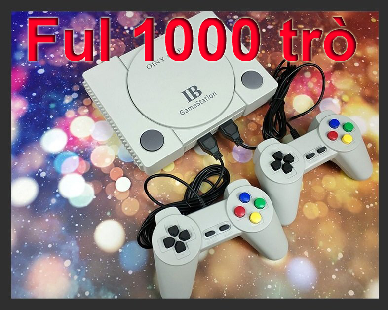 Máy game Full 1000 trò chơi 8 bit ngày xưa GAME STATION, Máy chơi game ...