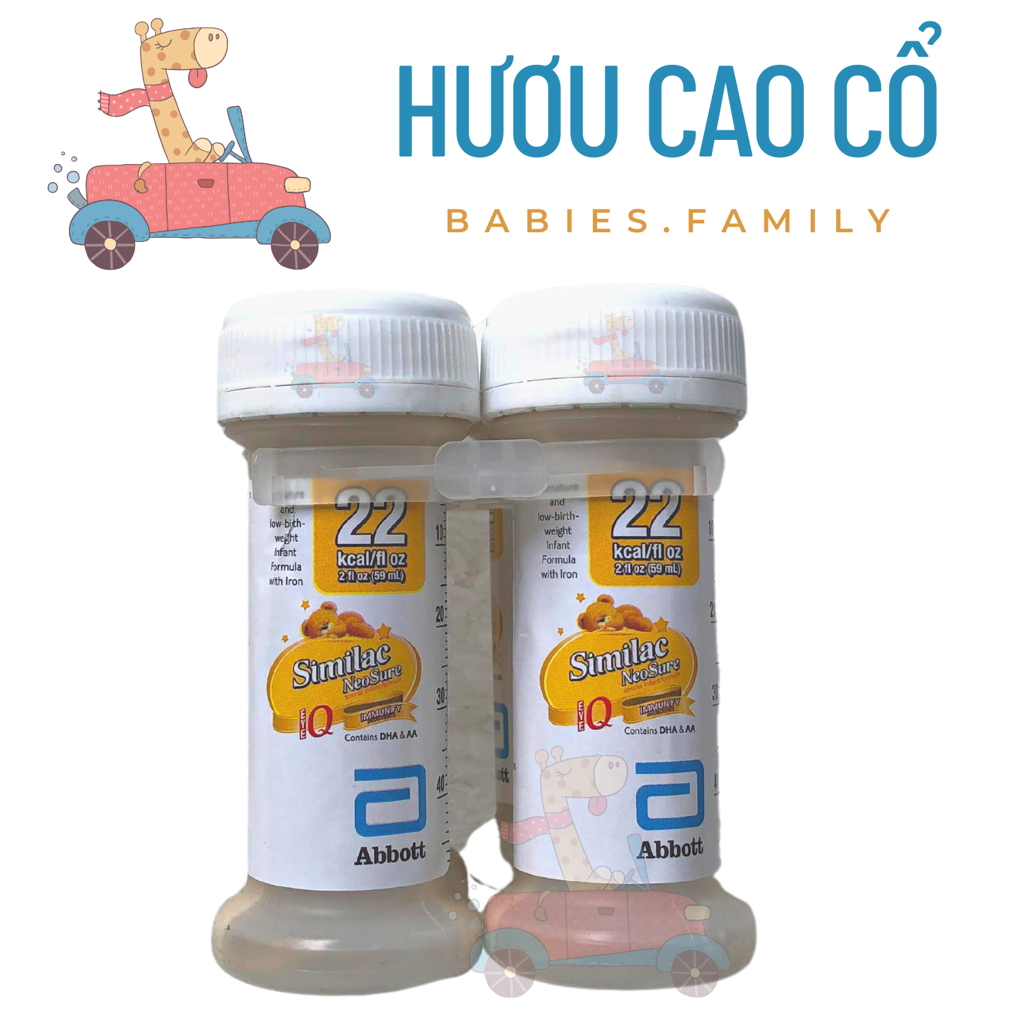 [48 ống] Sữa nước Similac Neosure 59ml 22 kcal/fl oz cho trẻ sinh non ...