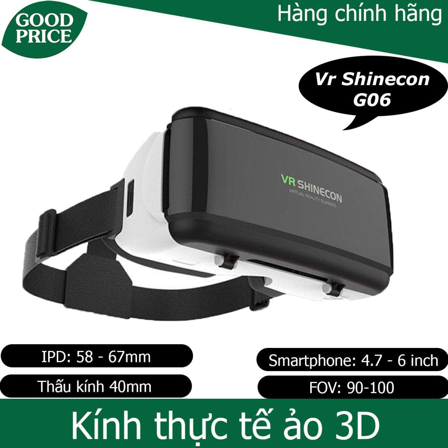 HCM Kính thực tế ảo 3D VR Shinecon G06 - MixASale