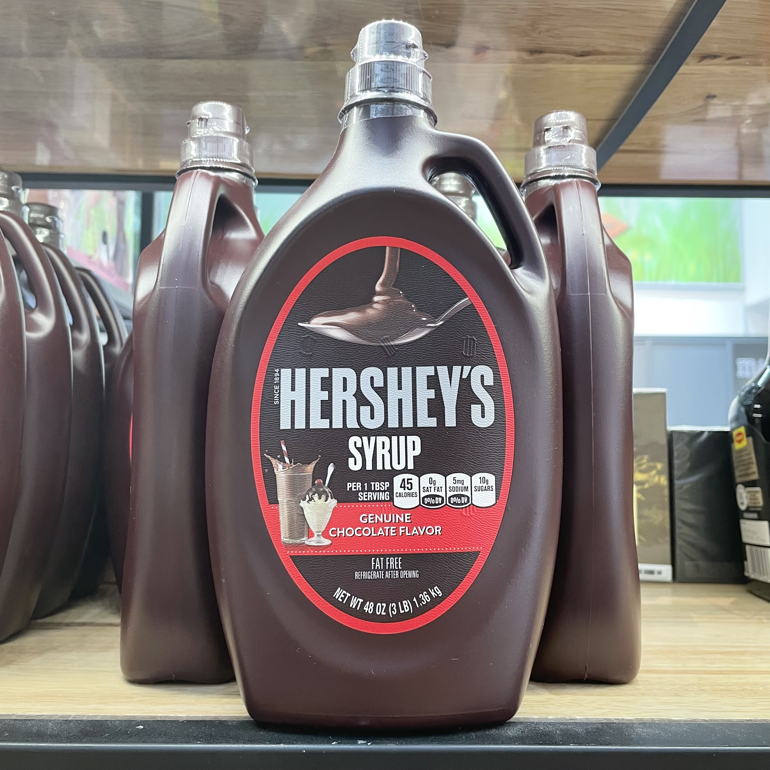 Sốt Topping Siro Socola Nguyên Chất Hershey's Syrup Chocolate 1.36kg ...