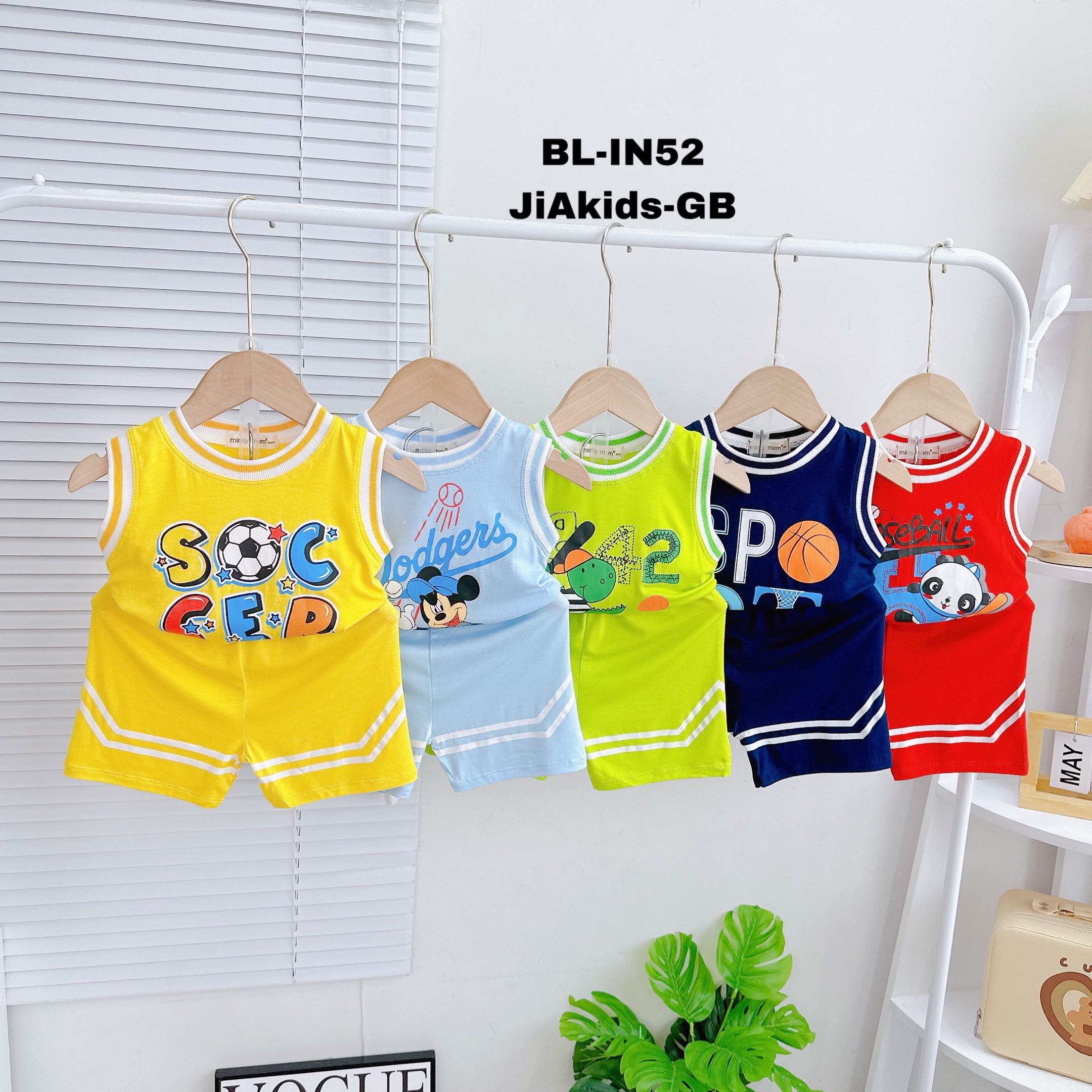 8-27Kg Bộ Dài Tay Cho Bé Gái Bé Trai Minky Mom Vải Thun Lạnh Động Vật Dễ Thương Bộ Quần Áo Trẻ ...