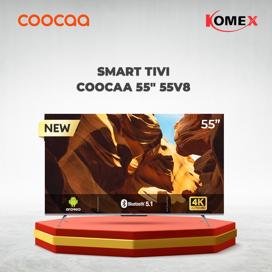 Smart TV 55 inch Coocaa 55V8 - MixASale