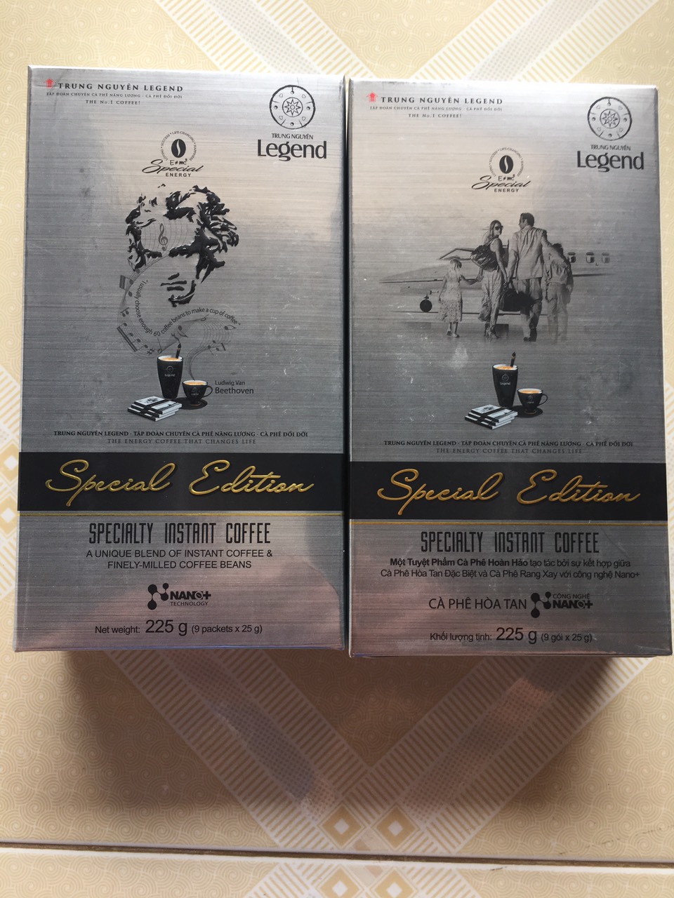 Café Hòa Tan Trung Nguyên Legend Special Edition Hộp 225G (25g x 9 Gói ...