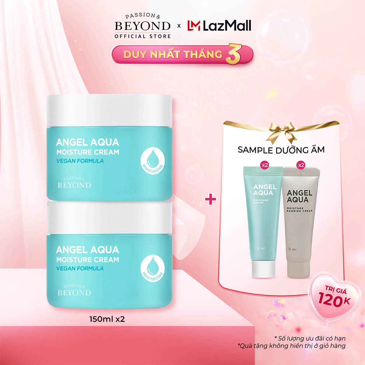 Kem dưỡng ẩm Tinh Linh Nước làm dịu Beyond Angel Aqua Moisture Cream ...