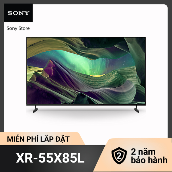 Tivi Sony 55 Inch Dòng X85L Full Array LED 4K Ultra HD Dải tần nhạy ...