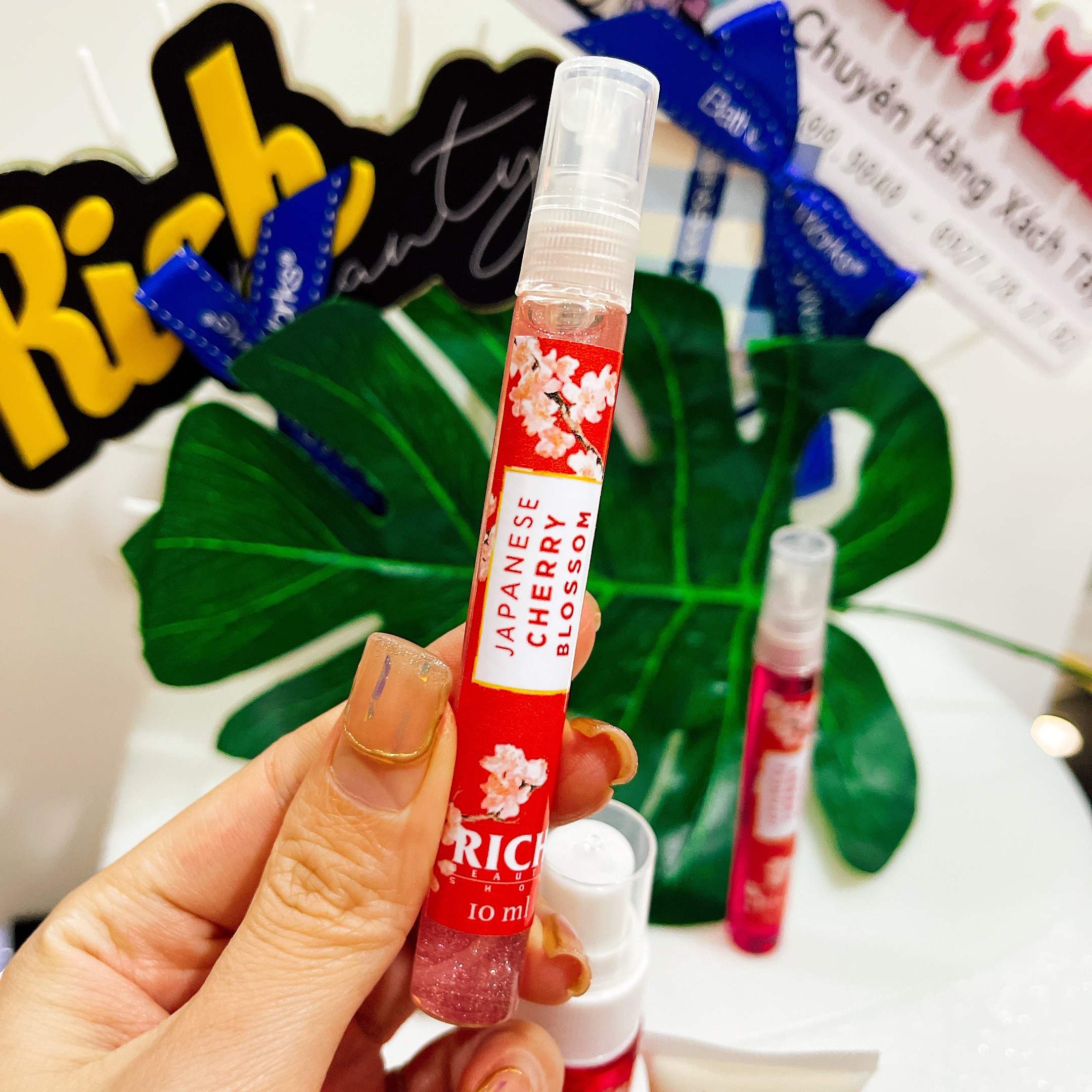 Body mist - JAPANESE CHERRY BLOSSOM - Bộ Mini Body Mist, Body Cream ...