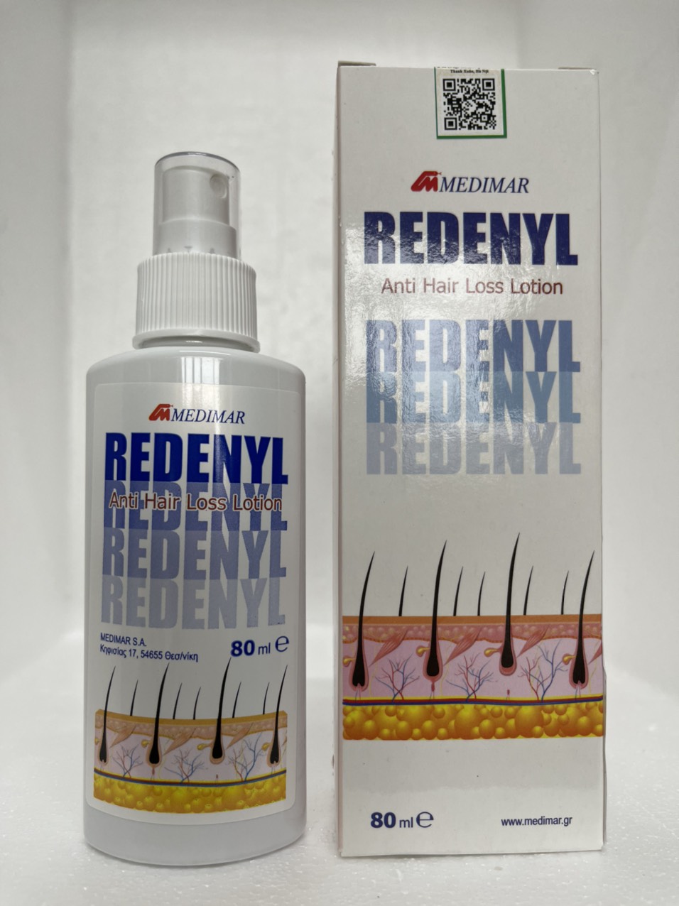 REDENYL ANTI HAIR LOSS LOTION 80ML LOTION CHỐNG RỤNG TÓC VÀ KÍCH THÍCH ...