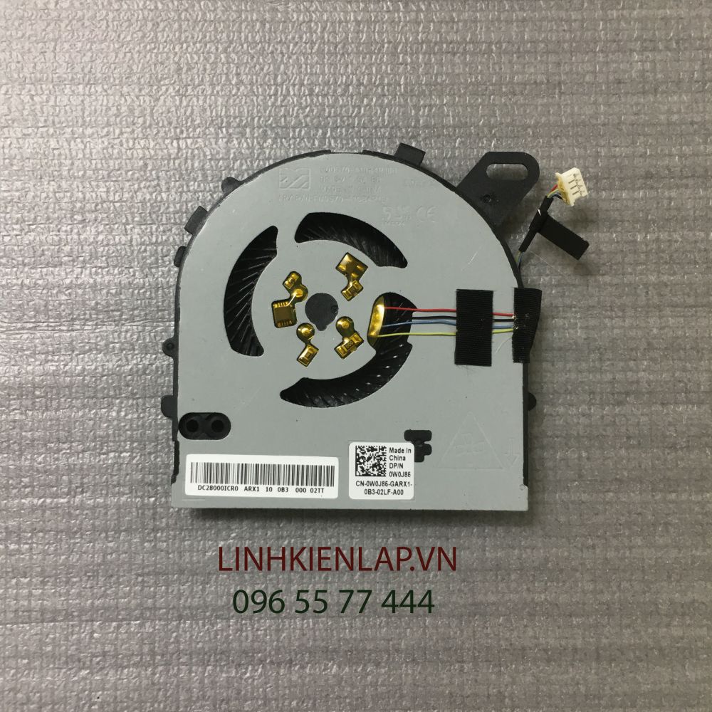 quạt tản nhiệt laptop dell vostro 5468 5568 inspiron 7560 cpu fan ...