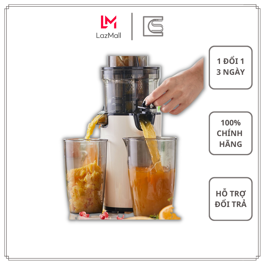 Máy Ép Chậm Trái Cây BEAR YZJ-C02S5 Dung Tích Cối 800ml SC0062 | Lazada.vn