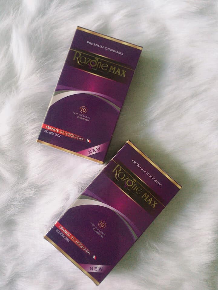 Bao cao su Razone plain tím (hộp/10 cái) - MixASale