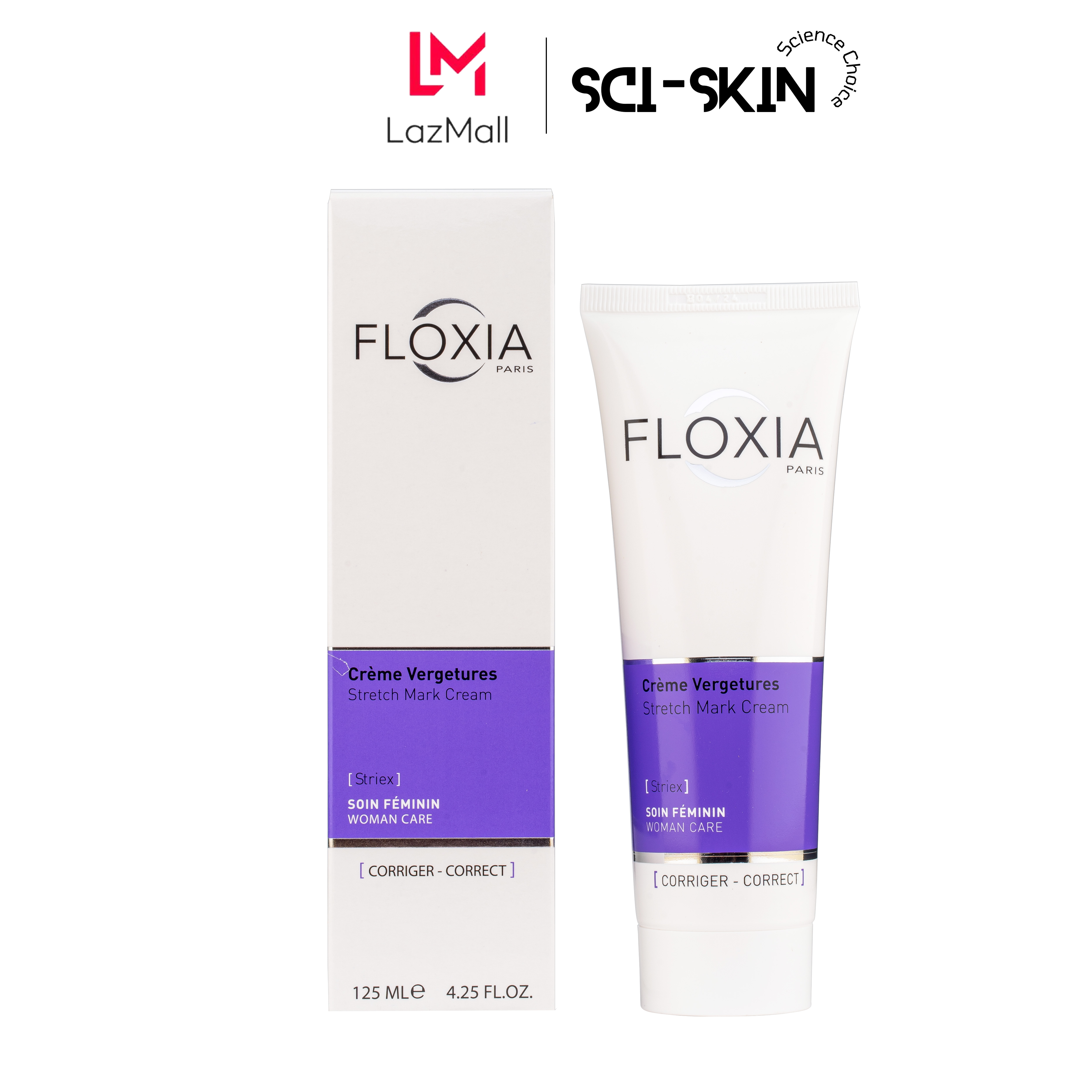 Kem dưỡng FLOXIA STRETCH MARK CREAM ngăn ngừa và cải thiện tình trạng ...