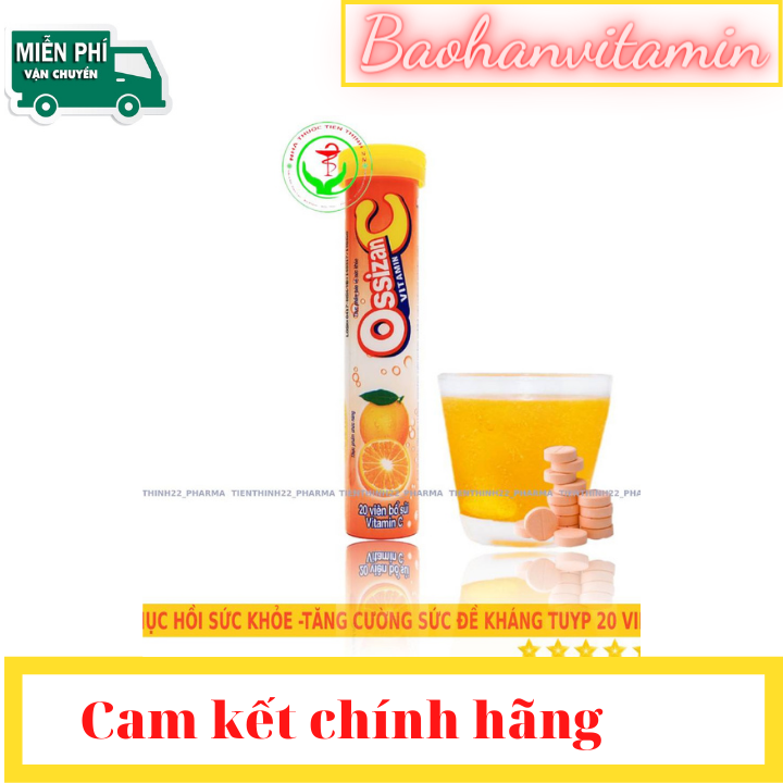 Hộp 35 gói kẹo ngậm vitamin c Bipp C vị cam giúp tăng cường sức đề ...