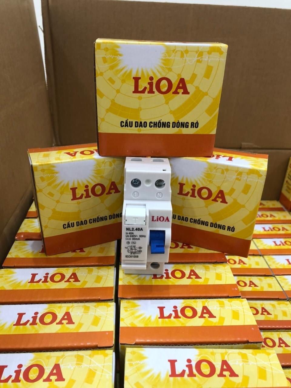 Aptomat Chống Giật LiOA 30mA - CB Chống Dòng Rò 32A 40A 63A | Lazada.vn