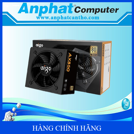 Nguồn máy tính AIGO AX850 APFC, DC to DC, 80 GOLD, Full Modular - Hàng Chính Hãng | Lazada.vn