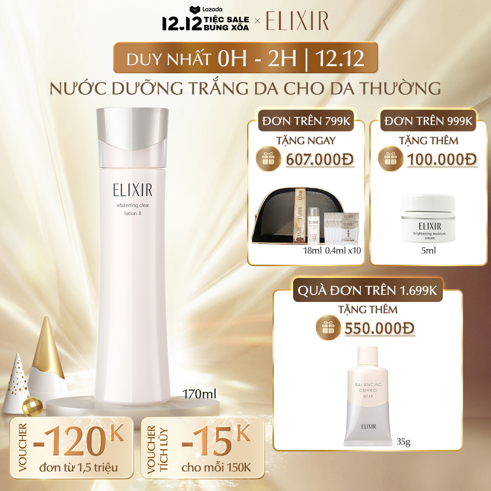 Kem dưỡng cải thiện nếp nhăn ngăn ngừa lão hóa Elixir Bouncing Moisture Cream II 50g - MixASale