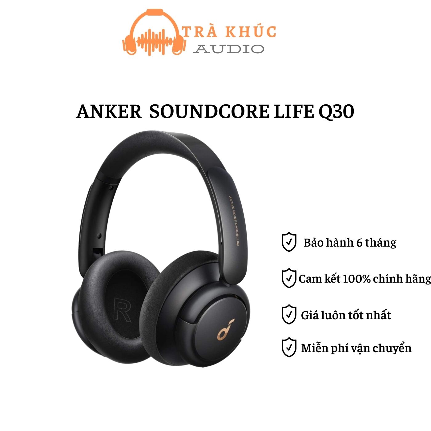 ANKER SOUNDCORE LIFE Q30 / LIFE TUNE - Tai Nghe Chụp Tai Không Dây Chống Ồn | Lazada.vn
