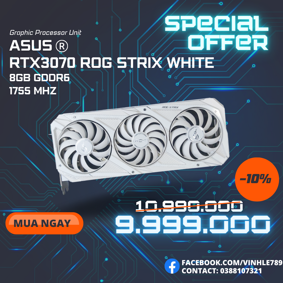 Card màn hình VGA ASUS ROG STRIX RTX 2060 SUPER EVO OC edition 8GB ...