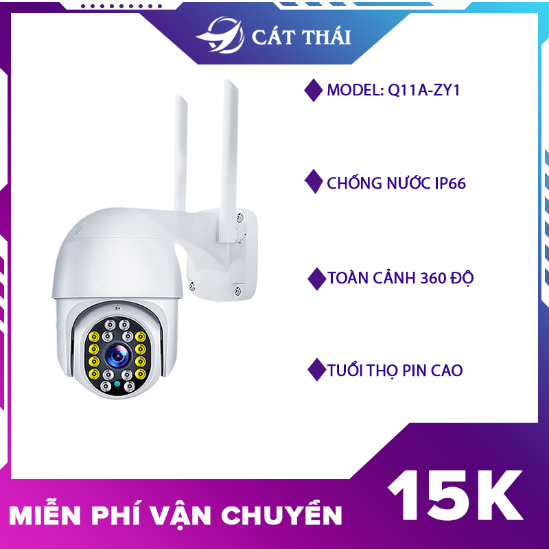 [HCM]CAMERA IP WIFI CARECAM NGOÀI TRỜI CC8021 PRO , Camera Wifi Srihome ...