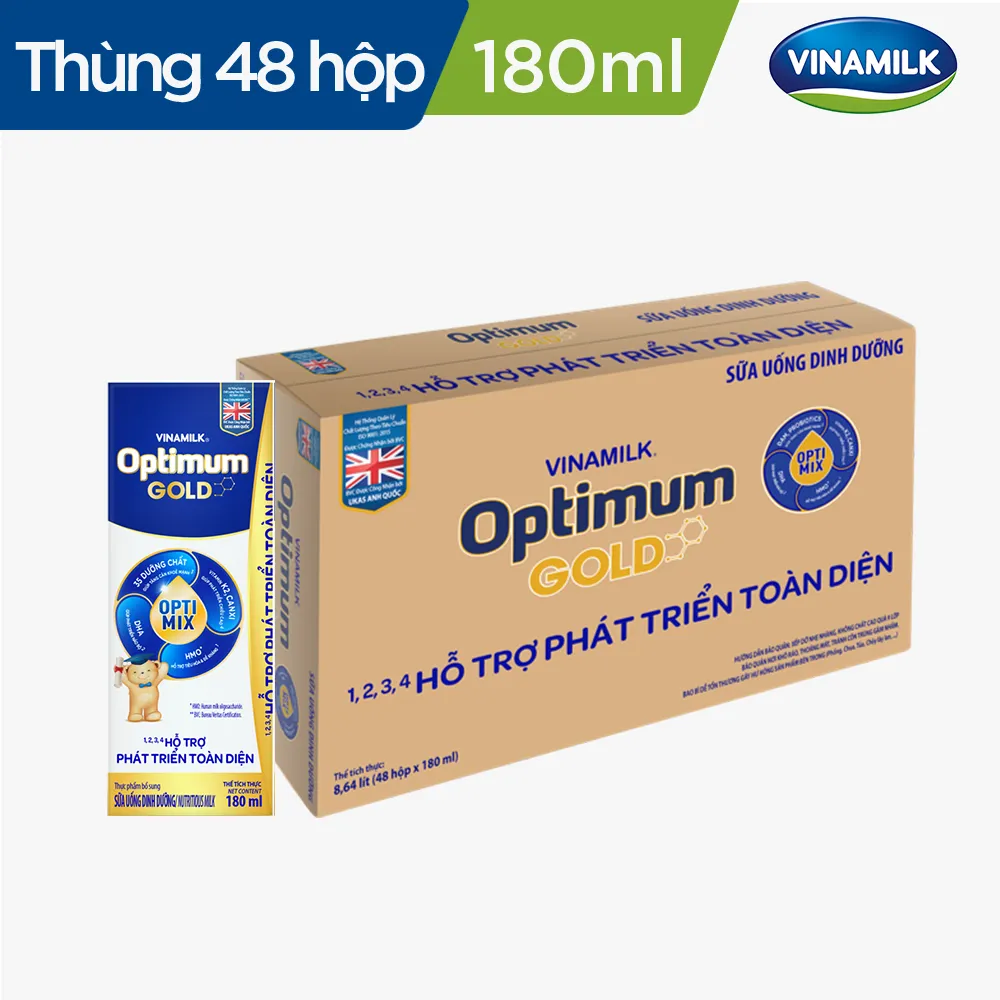 HSD 2892023 OPTIMUM GOLD 110ML SỮA BỘT PHA SẴN CỦA VINAMILK - MixASale