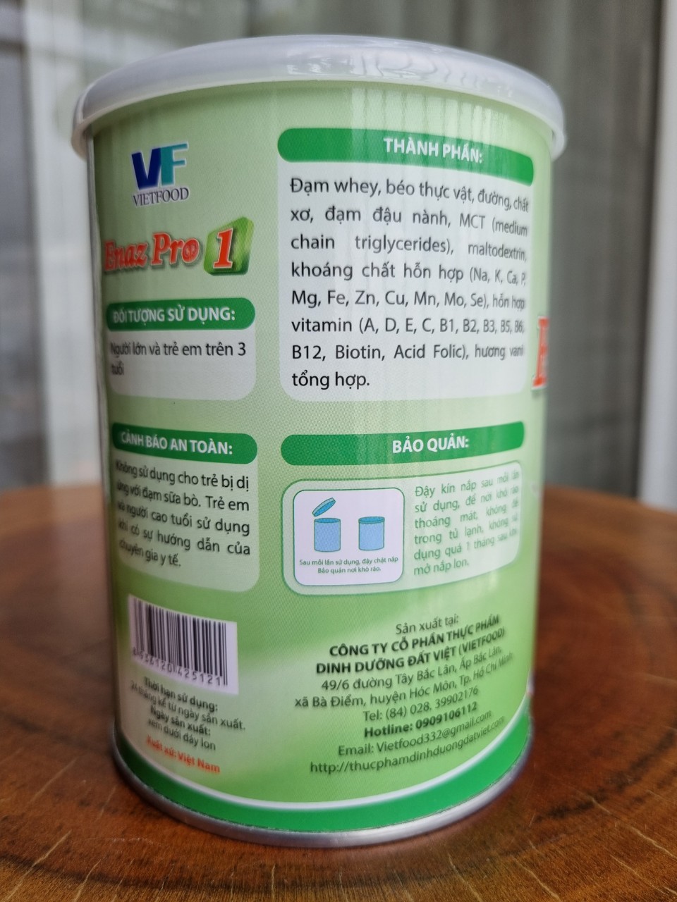 Thực phẩm bổ sung dinh dưỡng ENAZ PRO 1 (400g) - MixASale