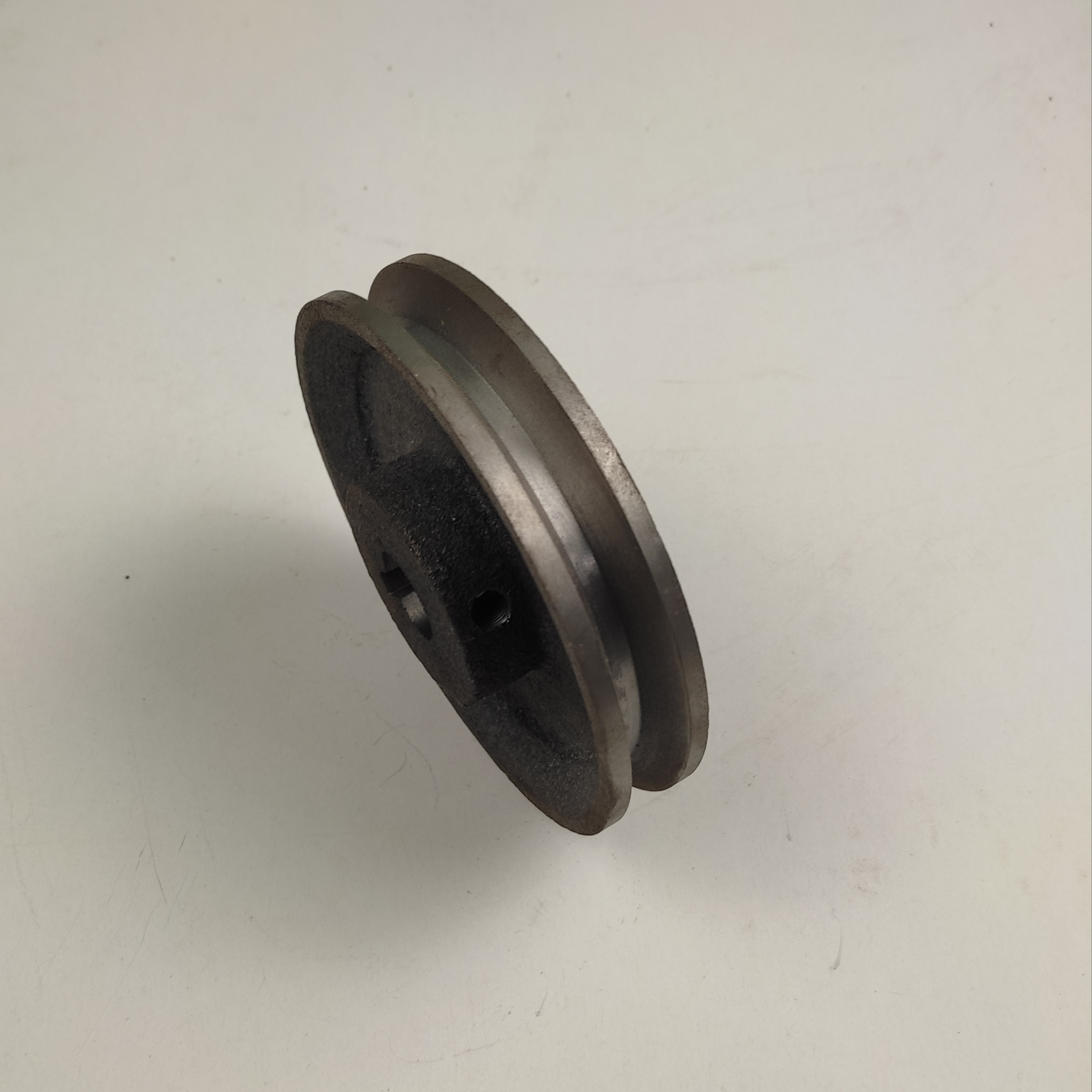 BULY GAN 12CM 1 RẢNH , 120MM BẢNG A B ( PULLEY ) PULY KÉO TẢI LỖ 16mm ...