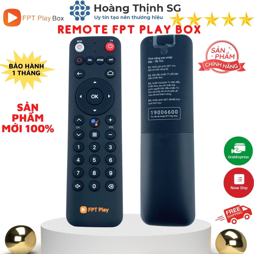 Remote điều Khiển FPT Play Box Chính Hãng Sử Dụng Giọng Nói Dùng Cho ...