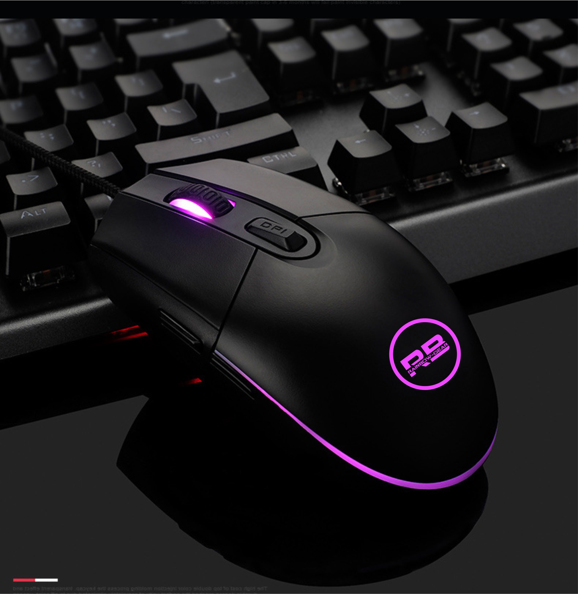 Gaming Gear - Mouse Gaming RAINBOW R102 ( RGB AUTO) Quang Học 3200DPI ...