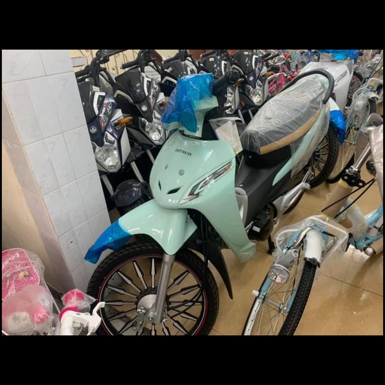 Xe máy 50cc Wave Detech vành đúc | Lazada.vn