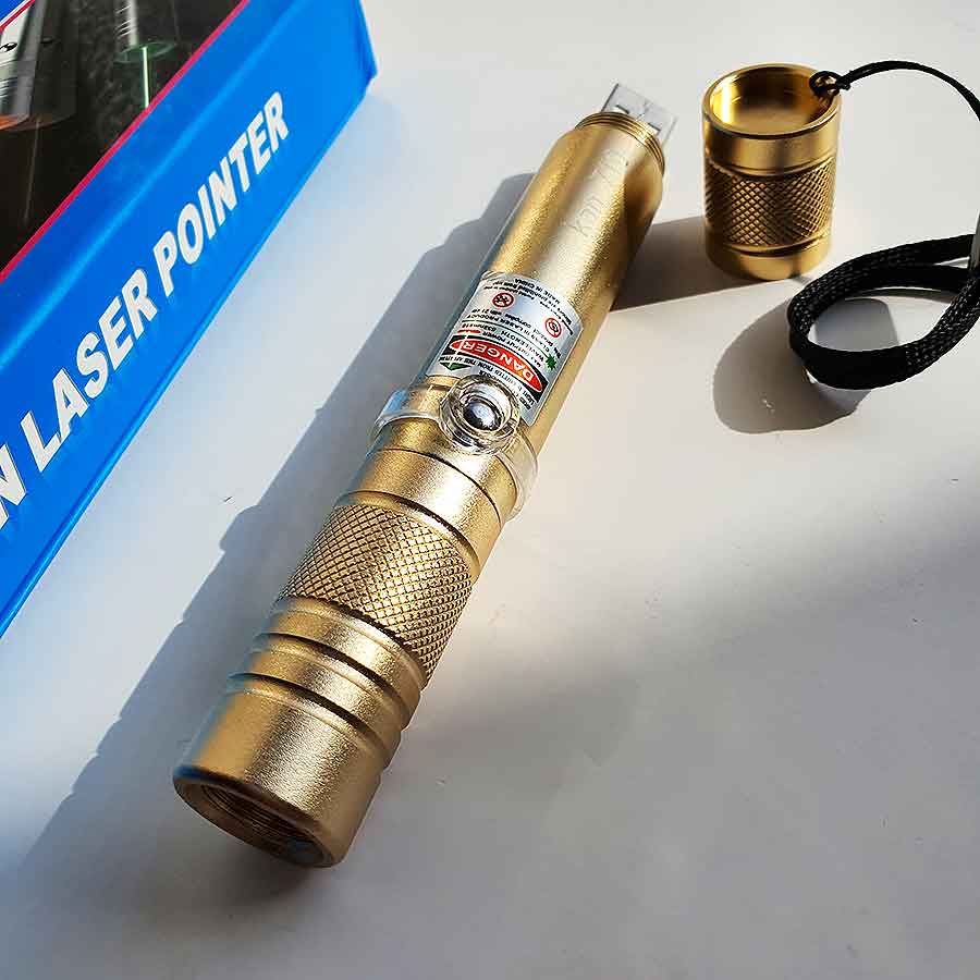 Bút Laze Laser Công Trình KAN 710 14cm Tia Xanh Lá Sạc USB Vỏ Vàng Giá ...