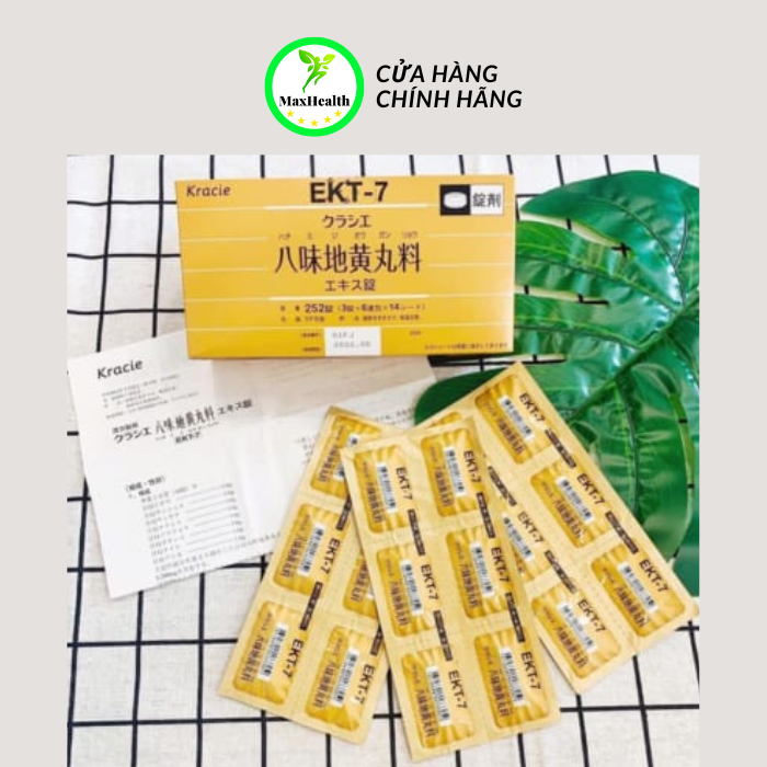 Viên uống bổ thận EKT-7 Kracie Hachimi Nhật Bản 252 viên – Hàng nội địa Nhật – MaxHealth vvv ...