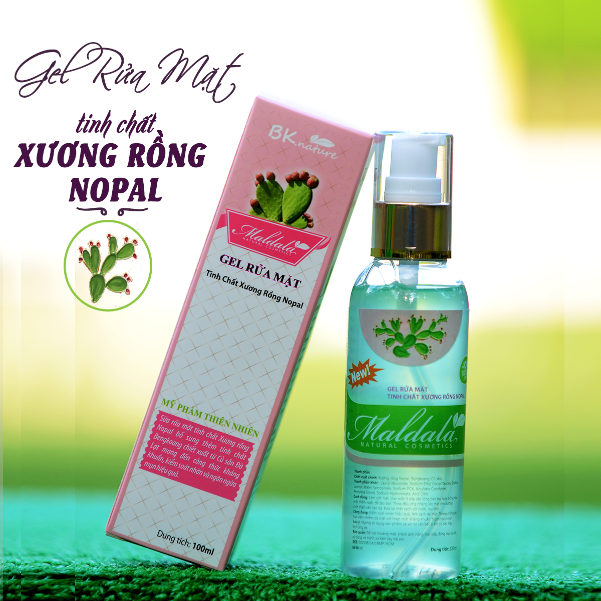 Gel rửa mặt tinh chất xương rồng Nopal 100ml | Lazada.vn