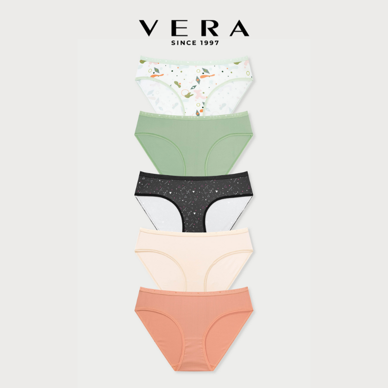 CHỈ 09.09 0H 12H 20HVOUCHER GIẢM 30 Combo 05 quần lót Bikini nữ Vera ...