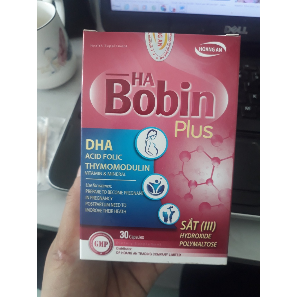 HaBobin Plus bổ sung DHA,EPA, vitamin, khoáng chất | Lazada.vn