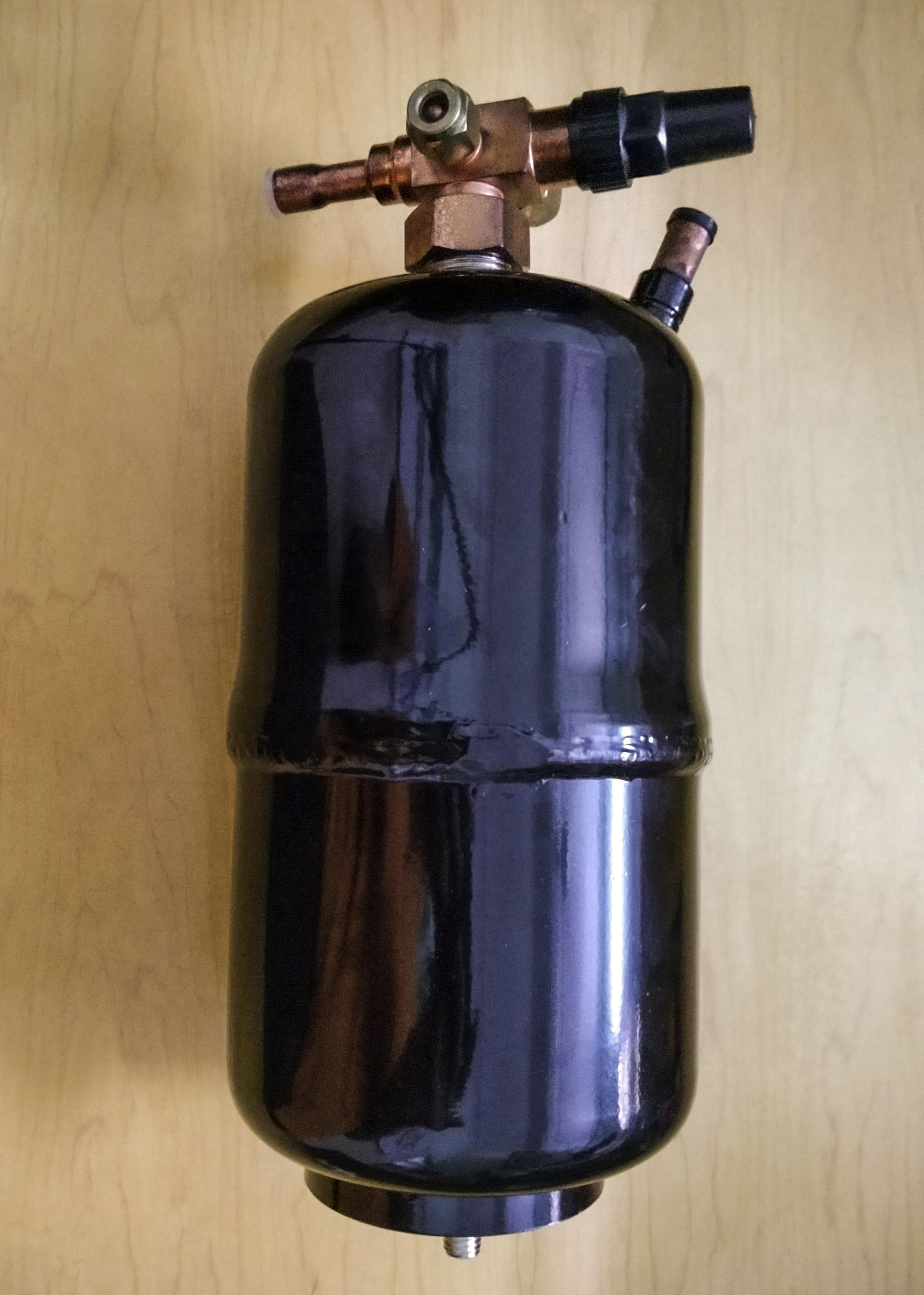 Liquid receiver - Bình chứa cao áp 1Hp - Bình chứa cao áp 1L - Bình ...