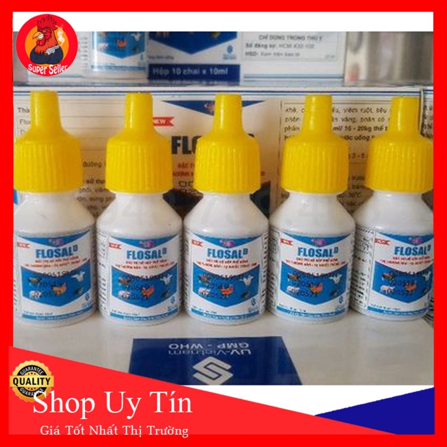 Combo 5 Chai Flosal D -Khò Khè Sỗ Mũi-Phân Xanh Trắng-Gà Con Rút Hình ...