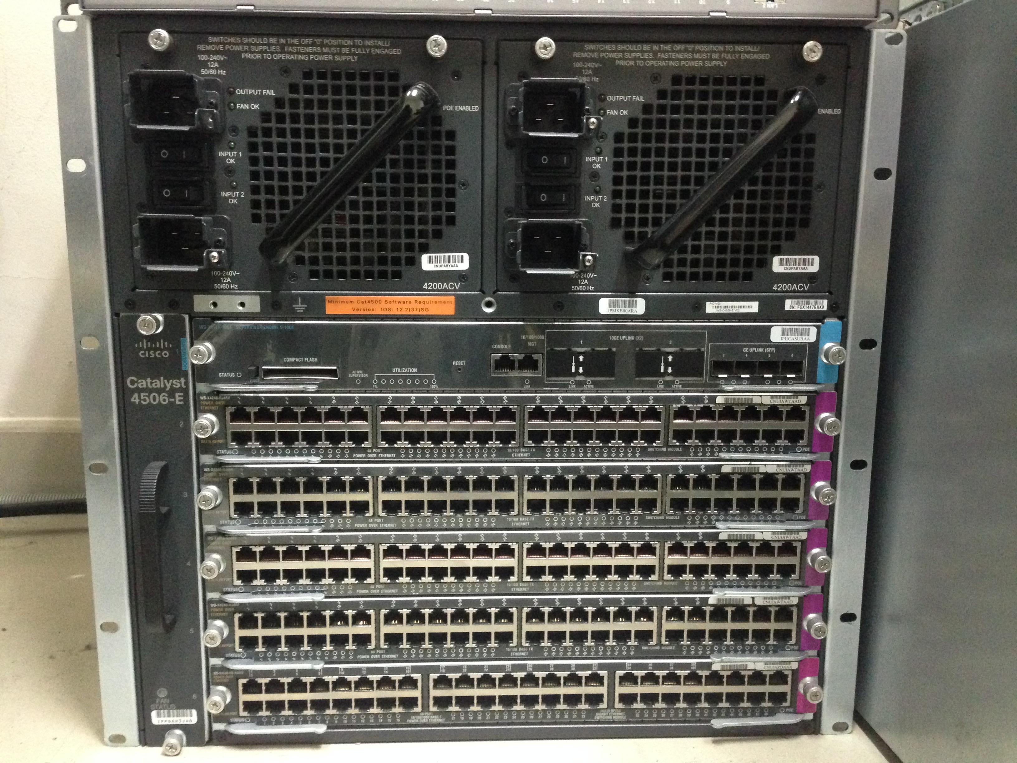 Switch Cisco 4506-E | Lazada.vn