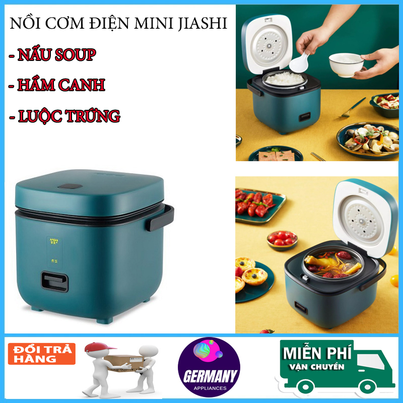 Nồi cơm điện mini 1.2L đa năng nồi nấu soup nồi hầm canh Dùng cho 1-2 người ăn có chức năng tự ...