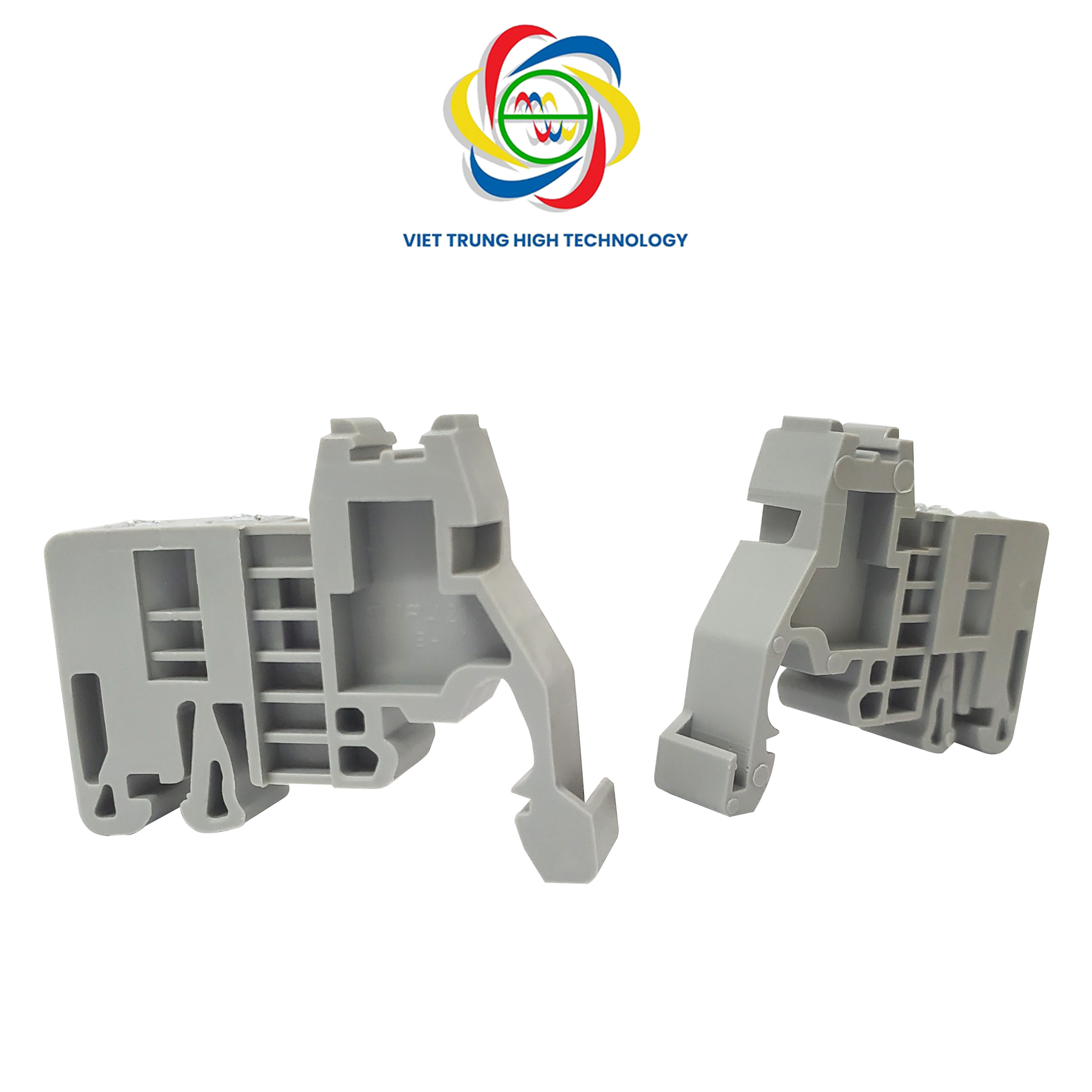 Cầu Đấu Dây Hai Tầng Dạng Kẹp SUPU, Cầu đấu dây điều khiển TPD2.5-2 cùng các phụ kiện tấm bịt ...