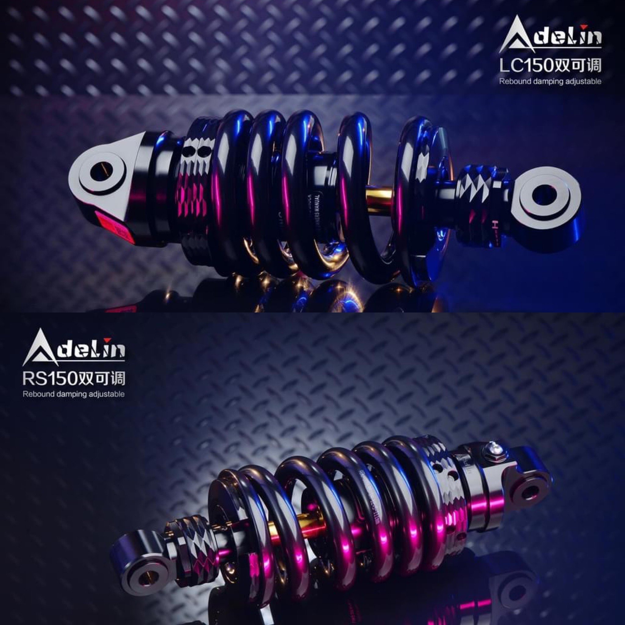 Phuộc Adelin Exciter 150 Winner Sonic Winner X Đen ty vàng - MixASale