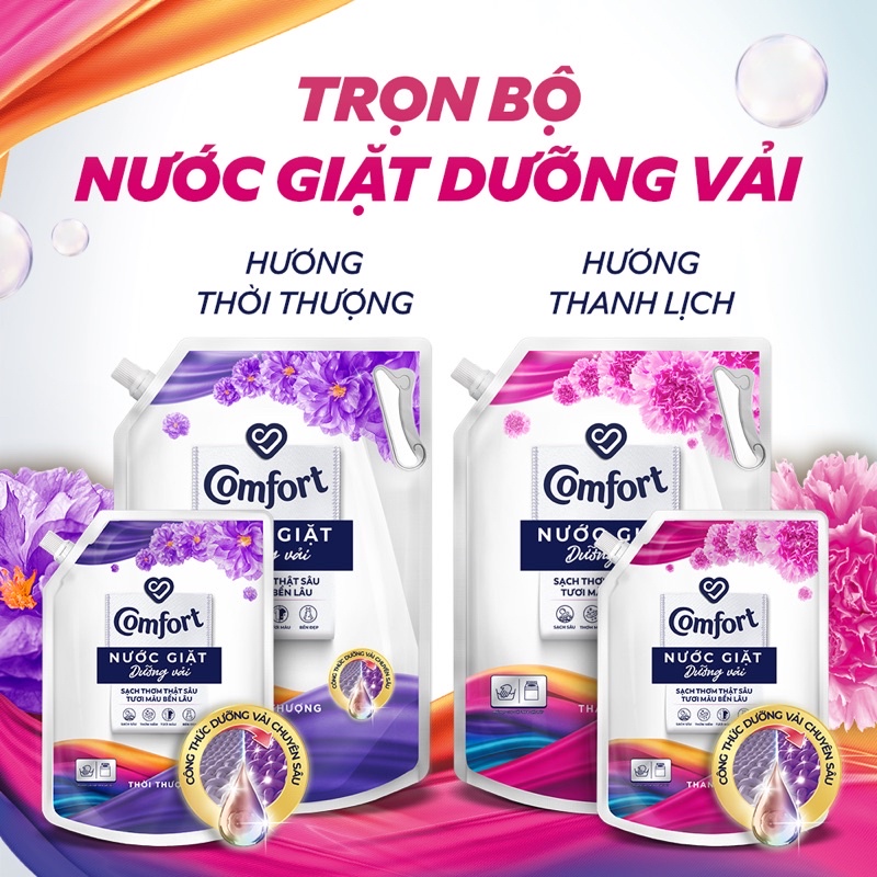 NƯỚC XẢ VẢI COMFORT ĐẬM ĐẶC 1 LẦN XẢ HƯƠNG BAN MAI 18L - MixASale