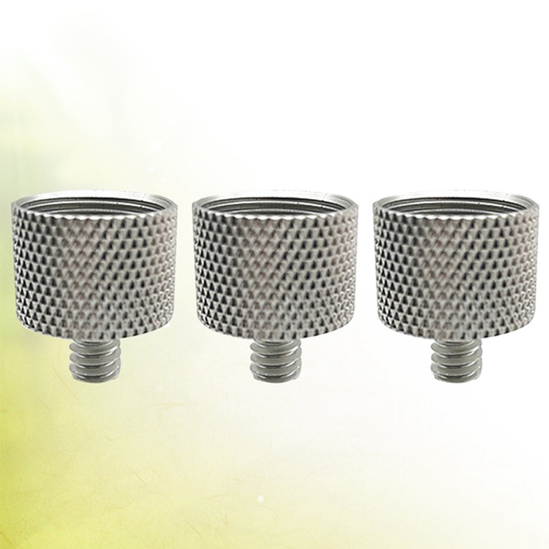 6 Pcs 5/8 Inch Female to 1/4 Inch Male Threaded Screws Microphone Screw ...