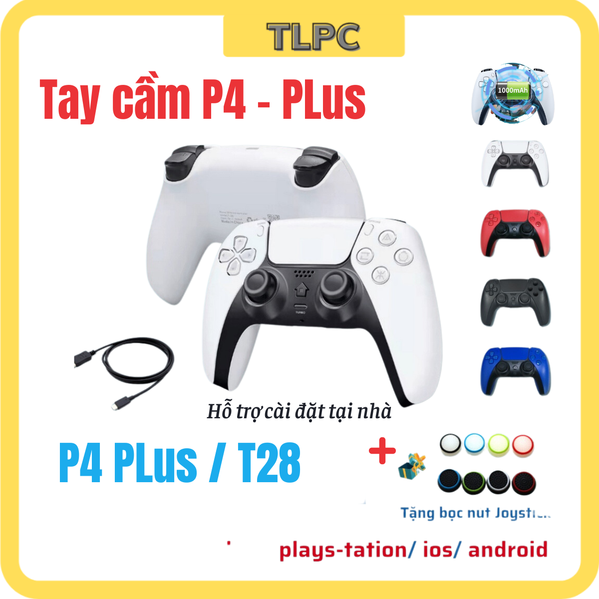 Tay cầm chơi game fifa onIine P4 Plus T411 xoay 360 - Pes 2022 Cho PC ...