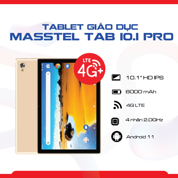 COMBO SIÊU HOT TABLET GIÁO DỤC MASSTEL TAB 10.1 PRO TẶNG GÓI GIẢI PHÁP ...